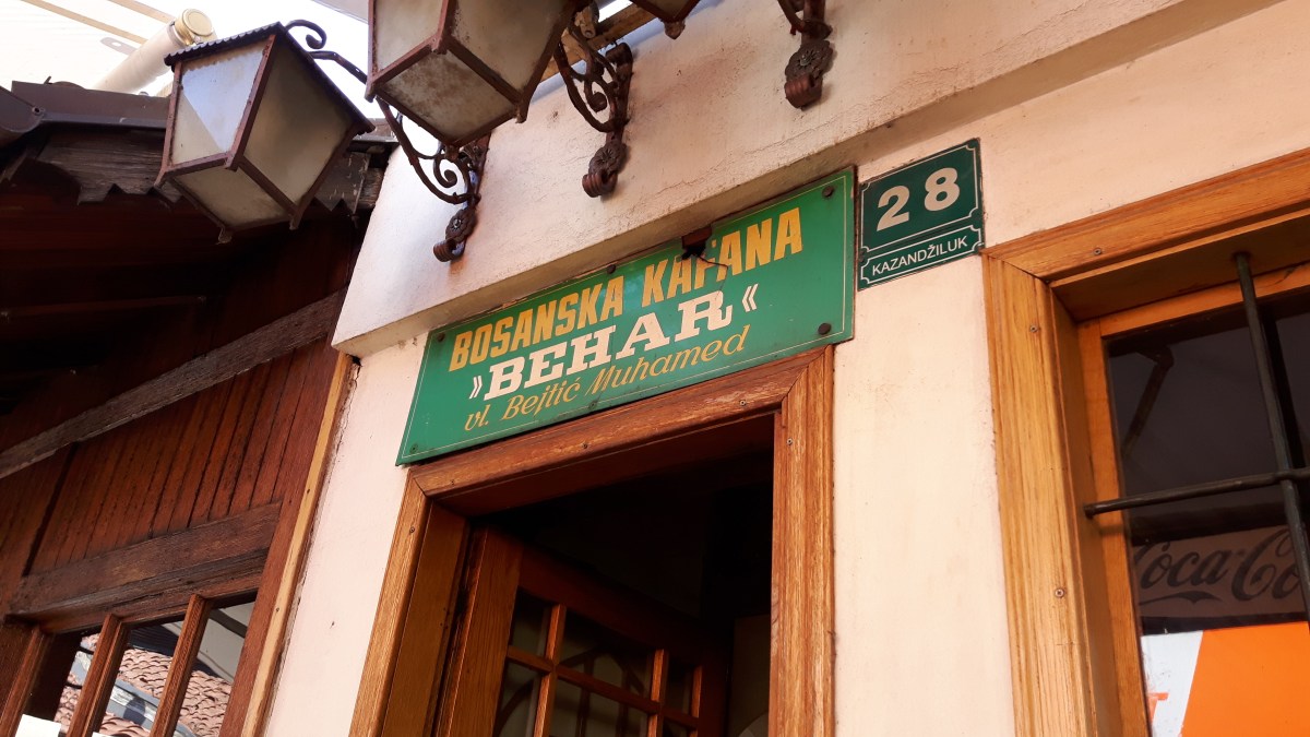 Bosnian special: Bosanska Kafana „Behar“, Sarajevo | CoffeeNewstom